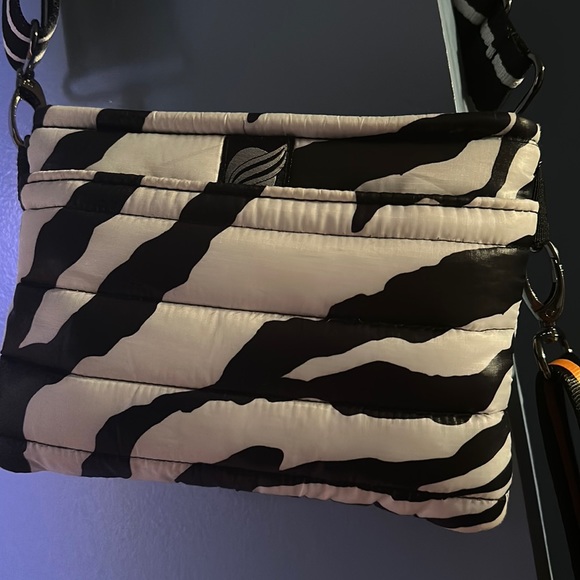 THINK ROYLN | Bags | Think Royln Zebra Strip Gently Used Two Adjustable ...